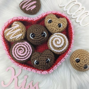 CROCHET PATTERN - Box of Chocolates Crochet Pattern - Valentine's Day ...