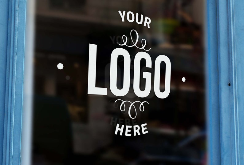 Custom Business Logo Decal Store Decal Store Window Decal - Etsy