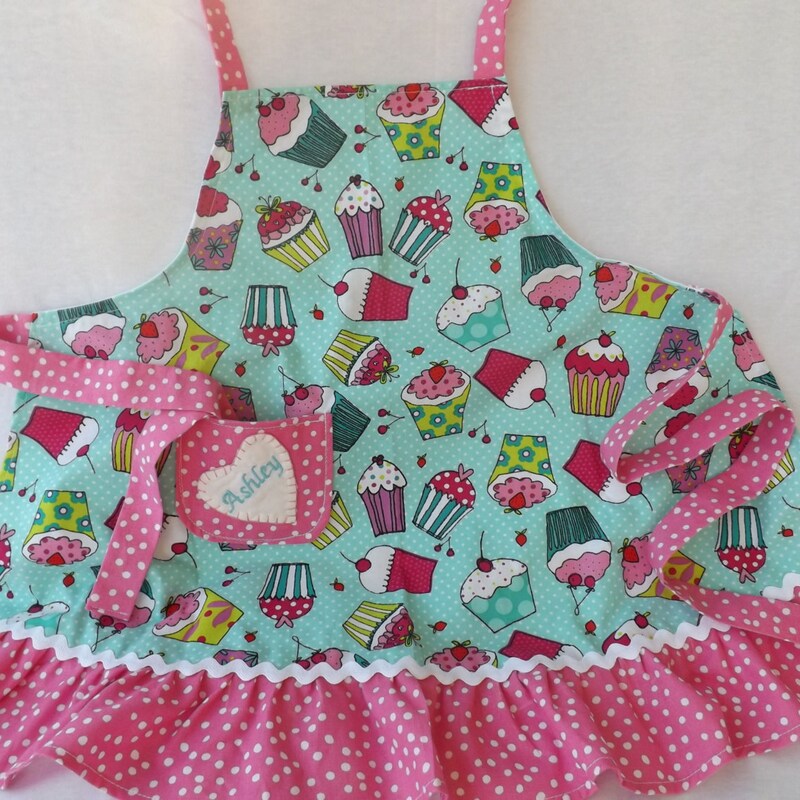 Girls Apron Dress - Etsy