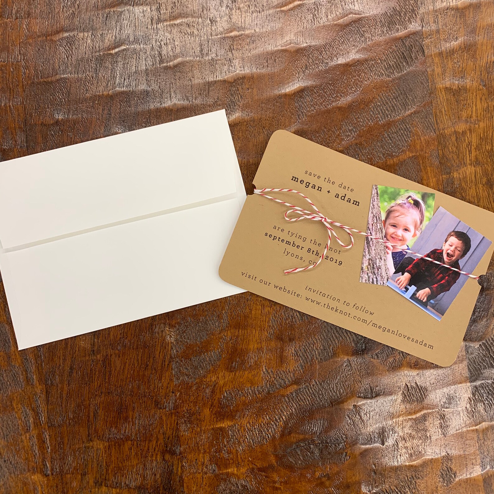 Retro Save the Date Picture Save the Date Throwing It Back - Etsy