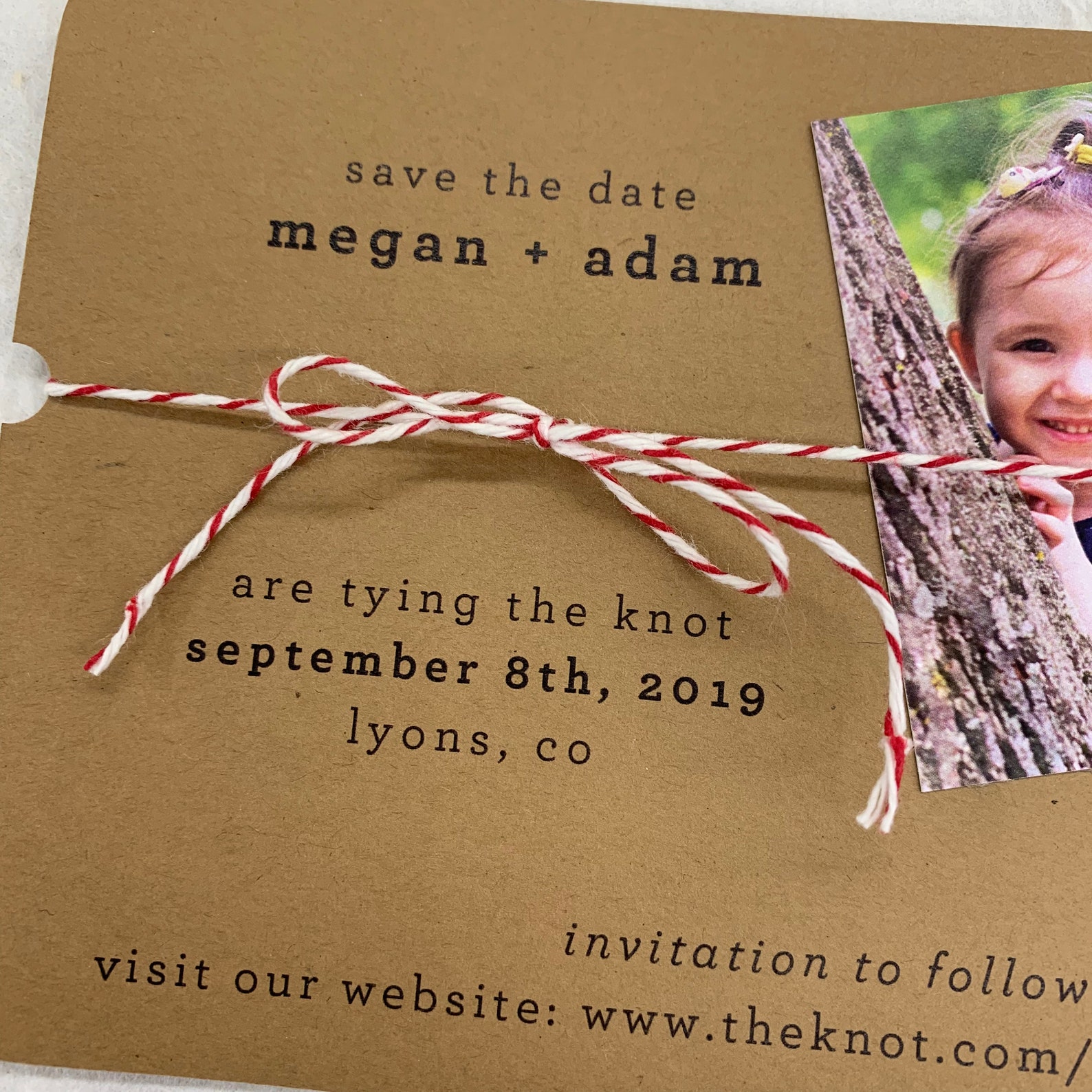 Retro Save the Date Picture Save the Date Throwing It Back - Etsy