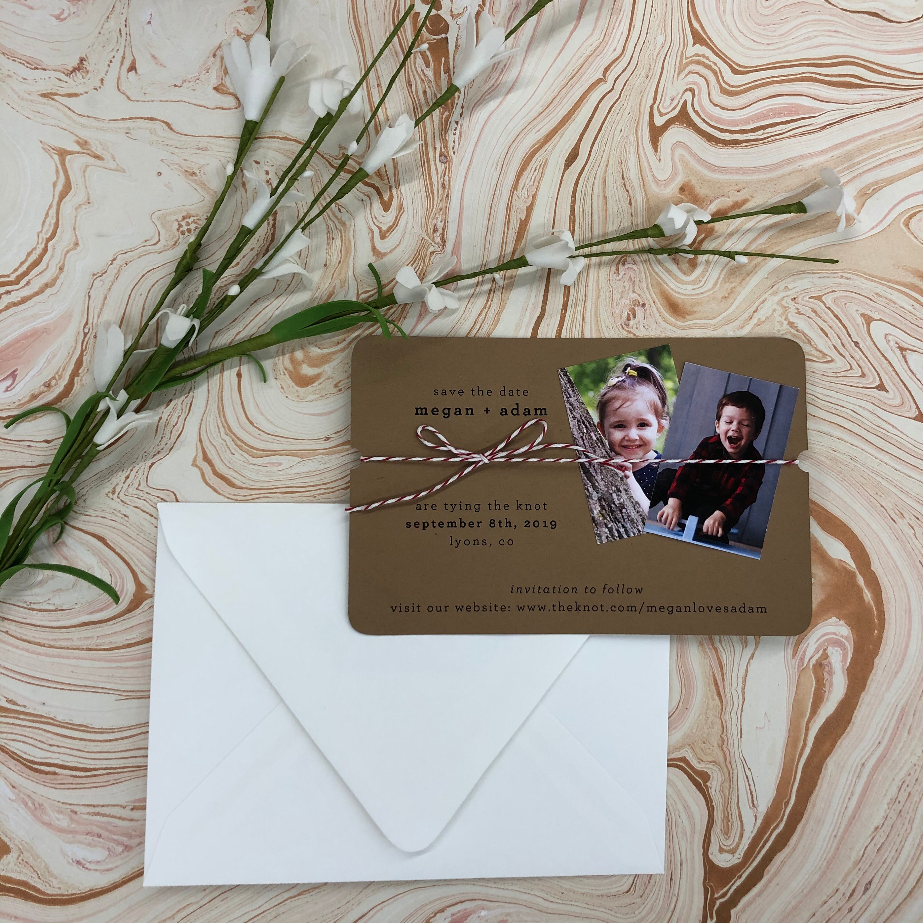 Retro Save the Date Picture Save the Date Throwing It Back - Etsy