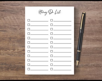 To Do List Notepad Funny Stationery - Etsy