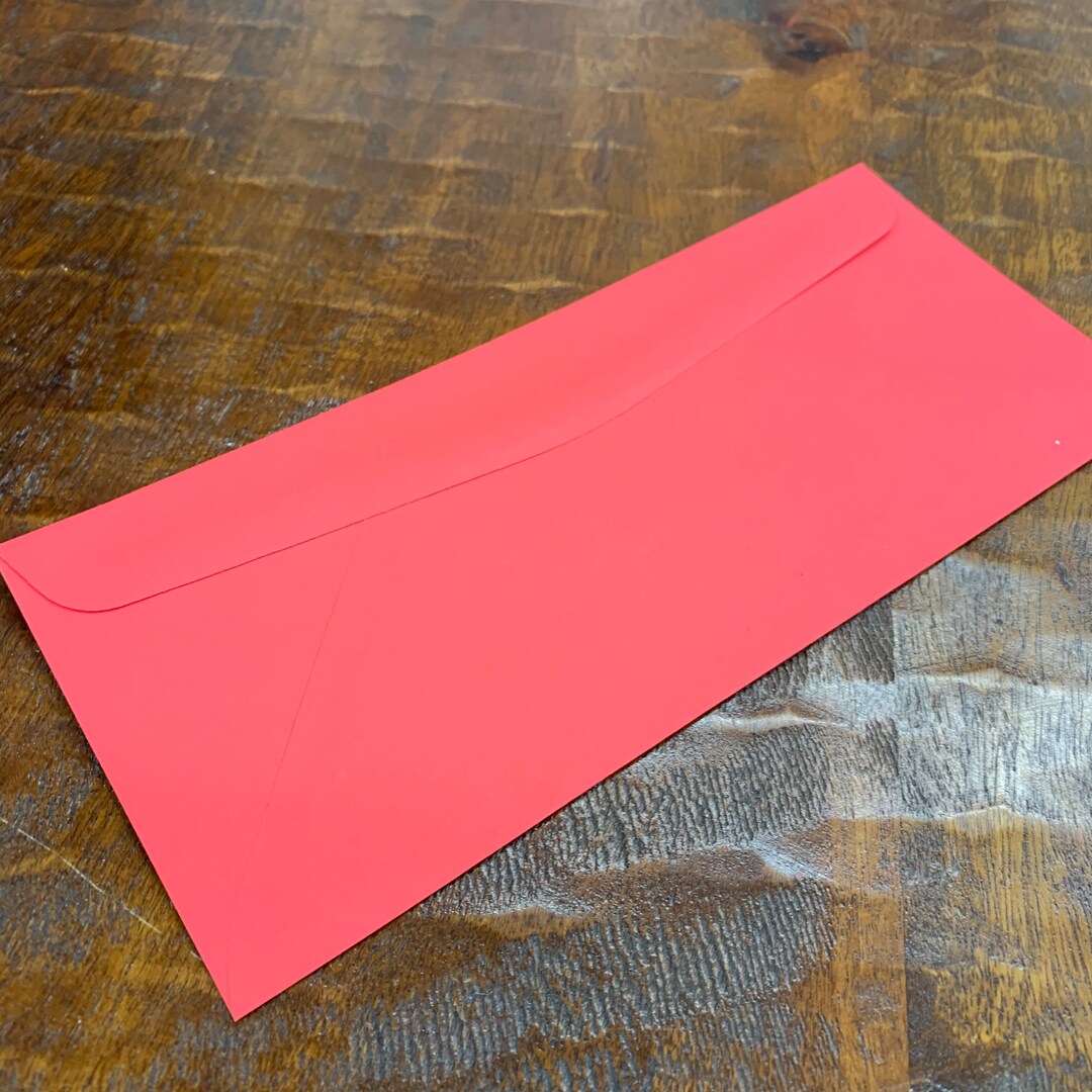 Red 10 Envelopes, Business Sized Red Envelope, Red Envelope, Holiday ...