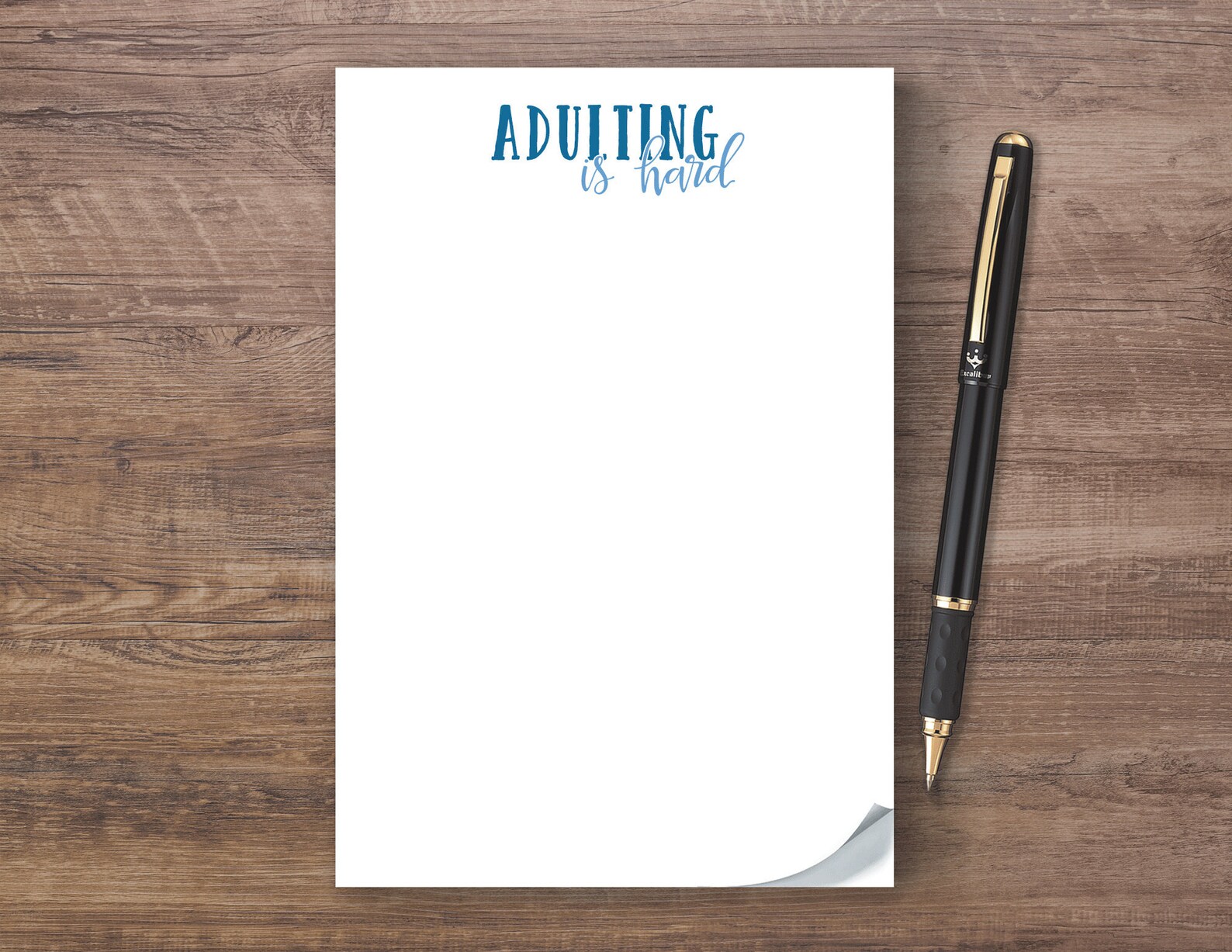 Adulting is Hard Notepad - Etsy