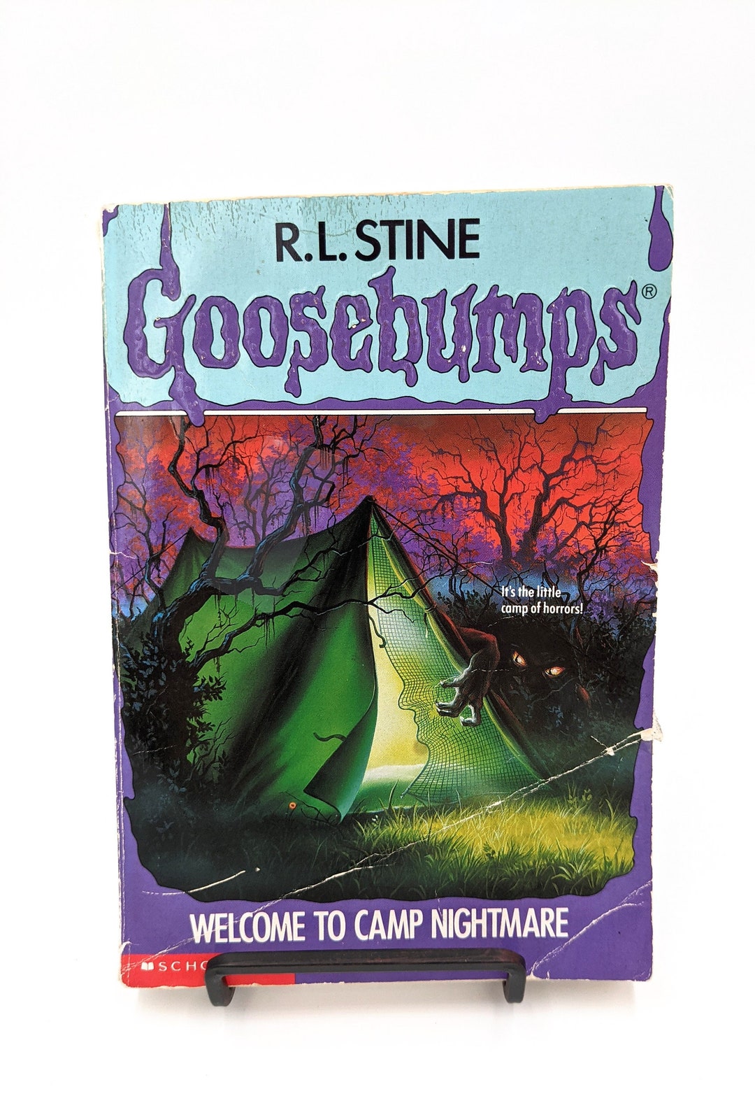 Goosebumps #9: Welcome to Camp Nightmare by R.L. Stine, 1990s (1993 ...