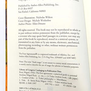 The Four Agreements by Don Miguel Ruiz, Toltec Wisdom Self-help ...