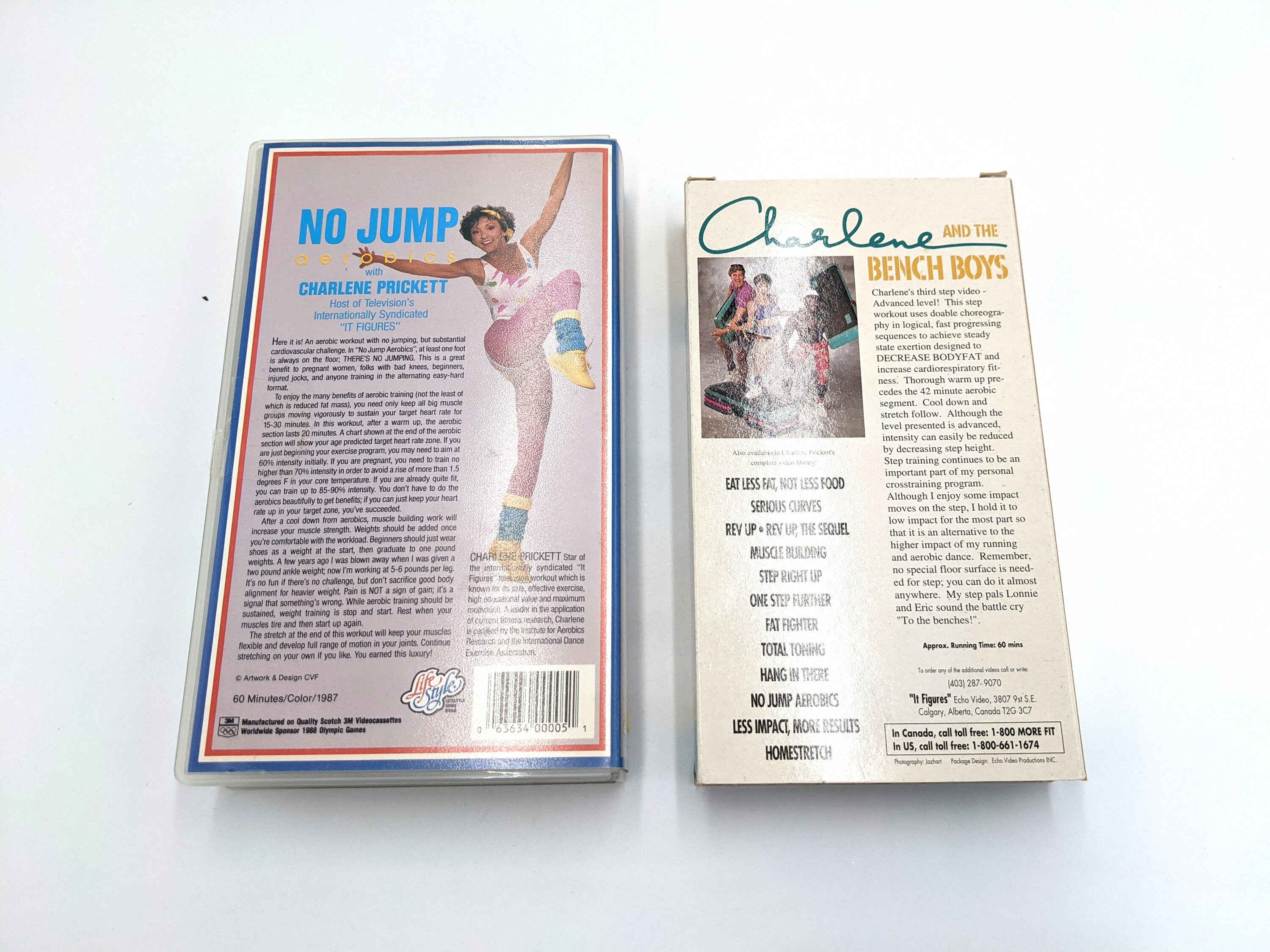 1980s Aerobics VHS Bundle Two Charlene Prickett Workout - Etsy