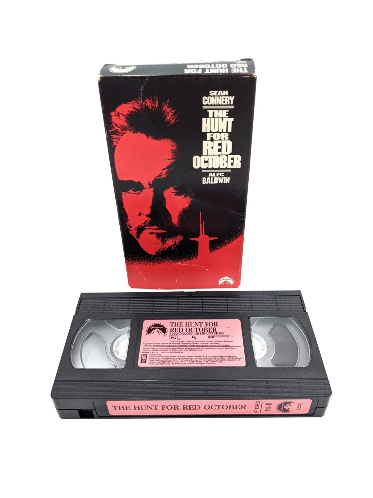 The Hunt For Red October Vhs Tape