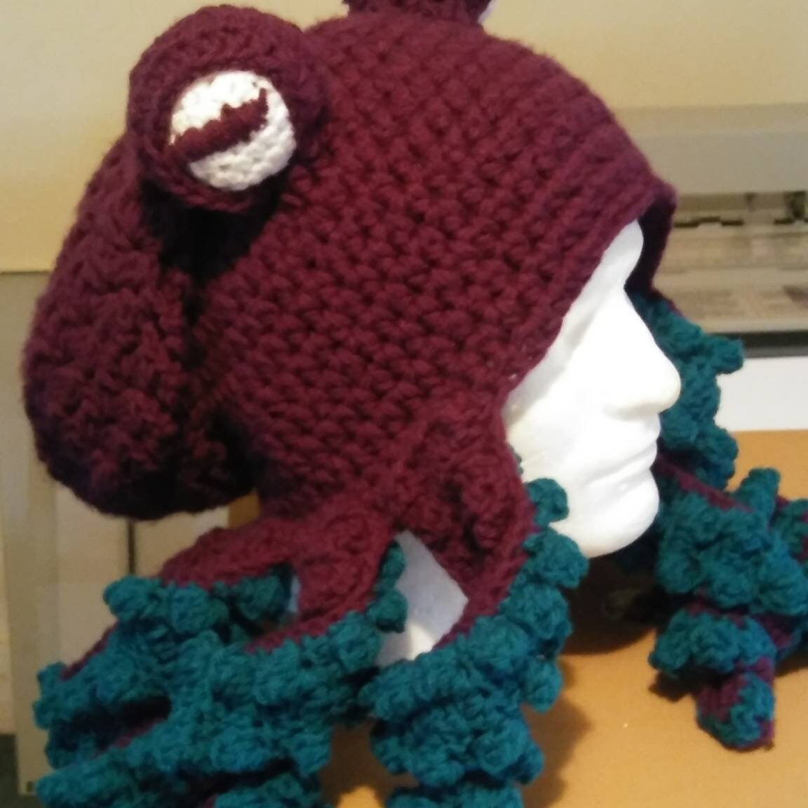 Octopus Hat - Etsy