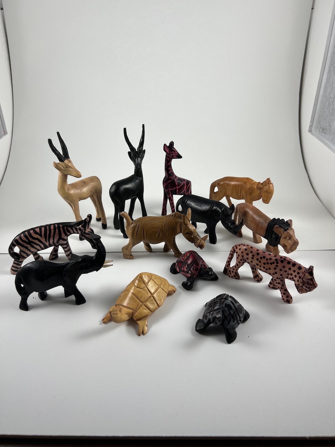 African Hand Crafted Animals - Etsy
