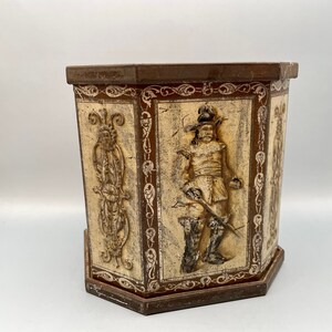 Antique LA SUCRENA Octagonal Hinged Cigar Tin - Etsy