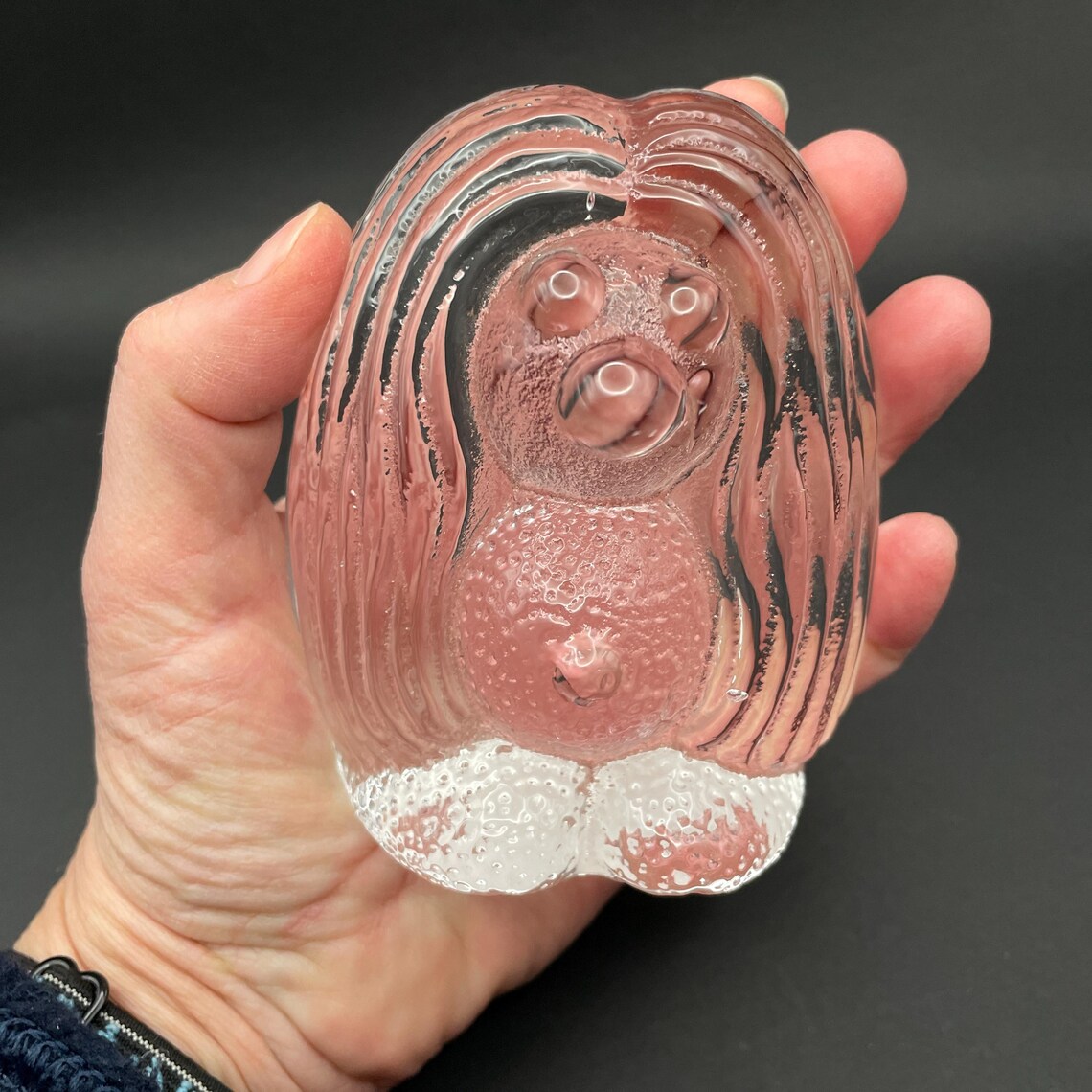 Swedish Glass Troll by Peter Johansson for Bergdala - Etsy
