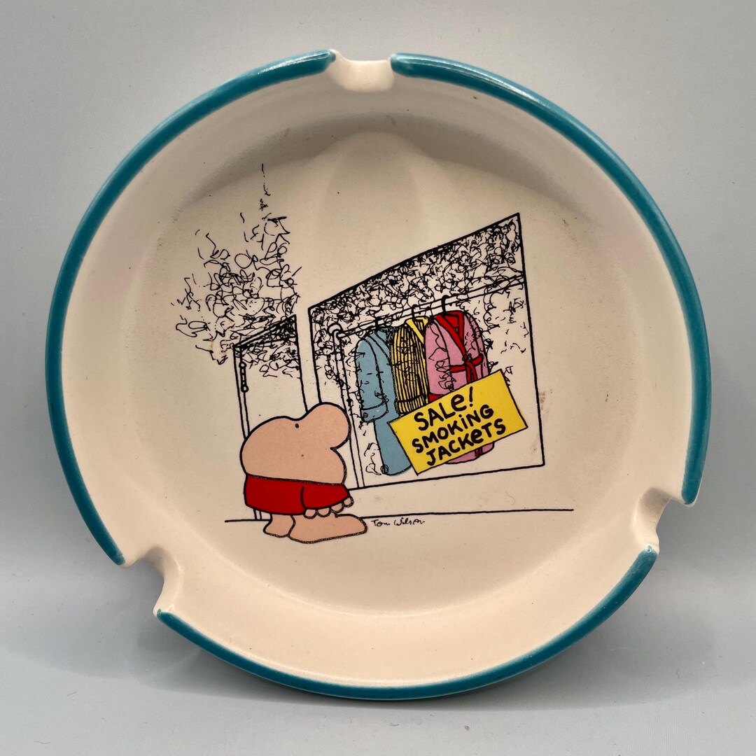 1979 Ziggy Comic Stoneware Ashtray - Etsy