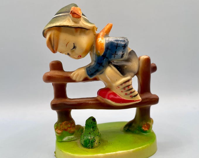 Plastic Hummel Like Retreat to Safety Figurine - Etsy