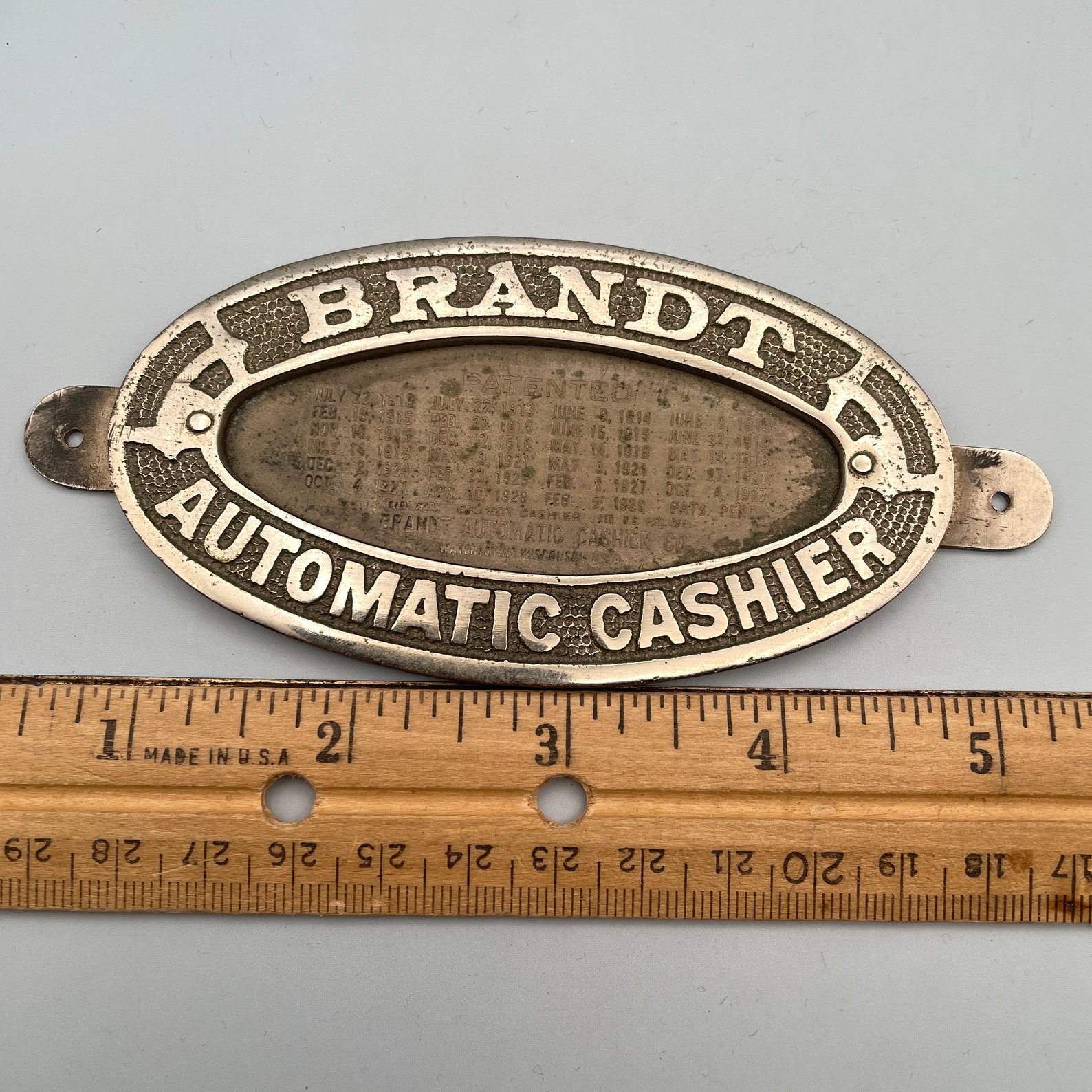 Antique Brandt Metal Coin Machine Tags - Etsy