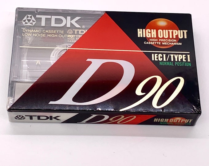 Vintage Blank TDK Audio Cassette 90 Minute Mix Tape IECI Type I ... Vintage Blank TDK Audio Cassette 90 Minute Mix Tape IECI Type I ...