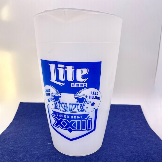 Vintage Miller Lite Plastic Pitcher Super Bowl XXIII Tastes | Etsy