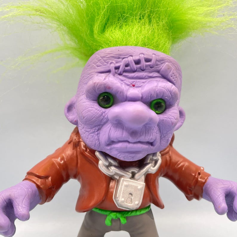 Vintage Hasbro Battle Trolls Franken Troll - Etsy
