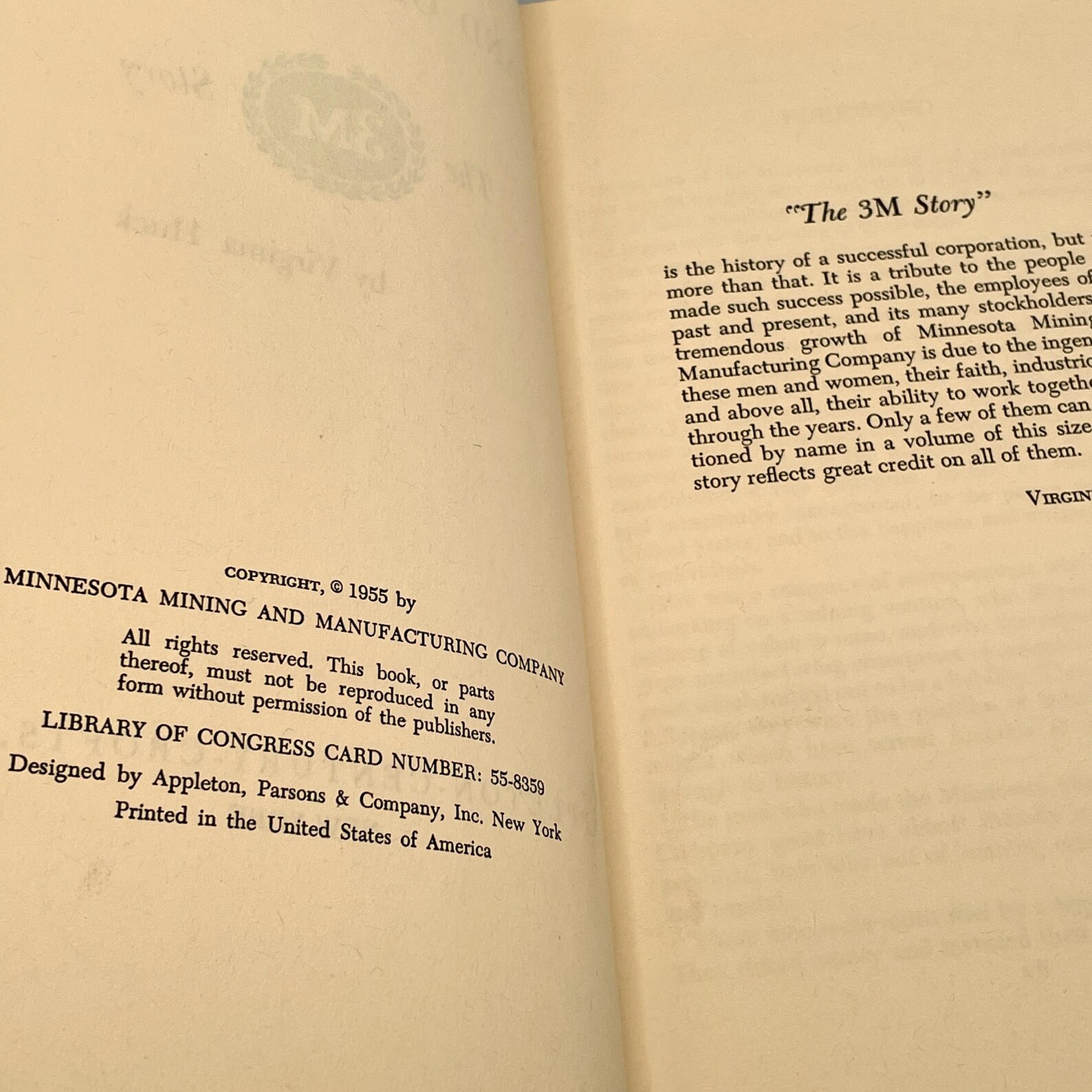 1955 Hardback the 3M Story Brand of the Tartan Book - Etsy