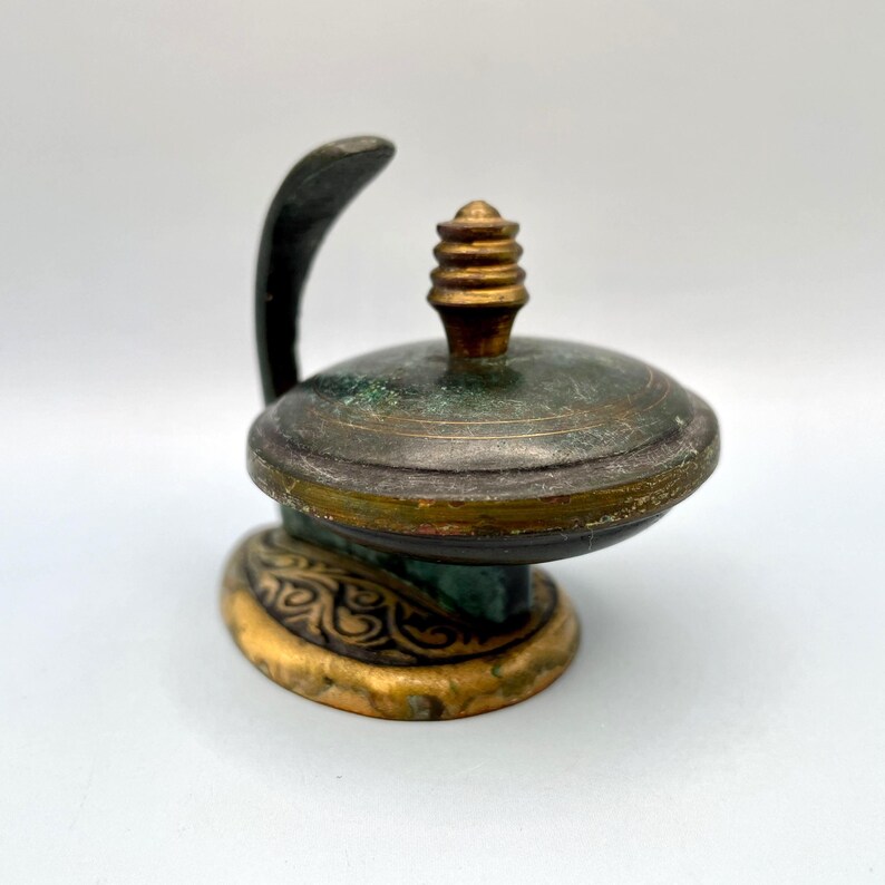 Hakuli Enameled Brass Saccharine Server: Sweets Box - Etsy
