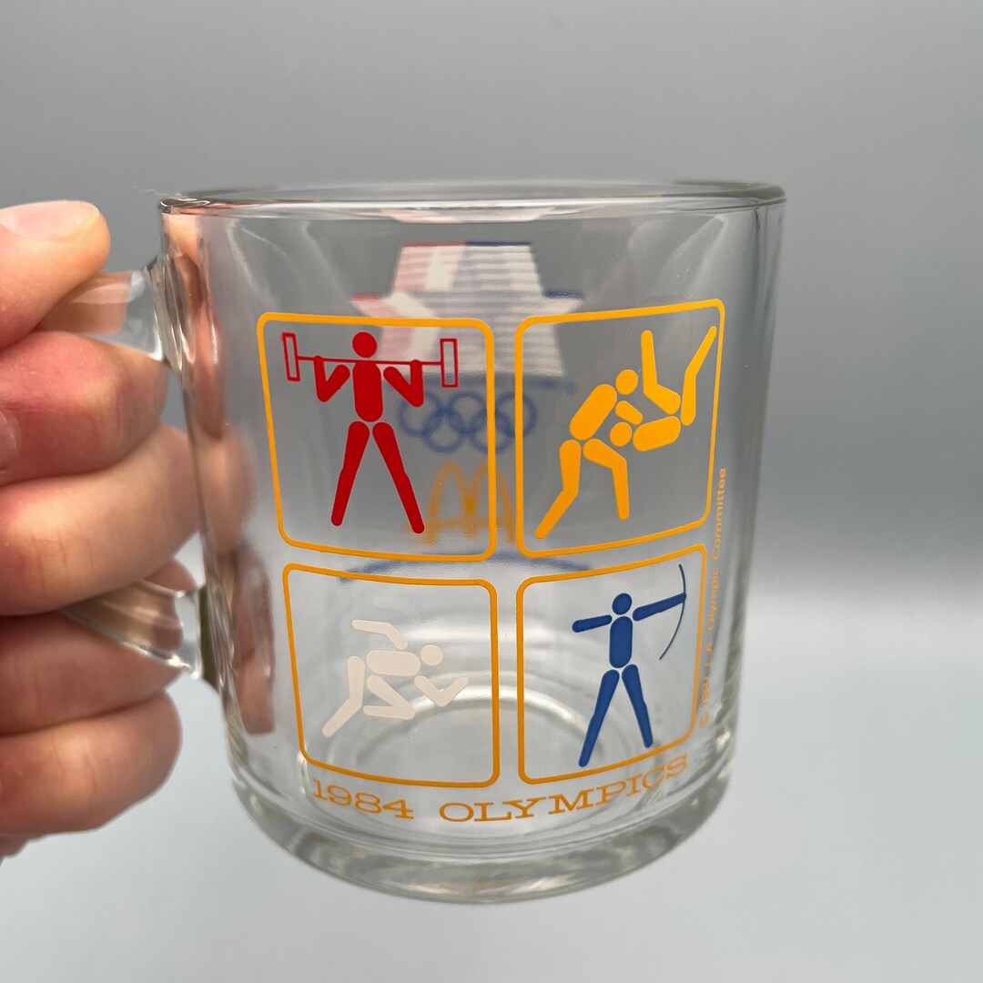 Mcdonalds 1984 Olympics Coffee Mug, Vintage Summer Olympics Collectable ...