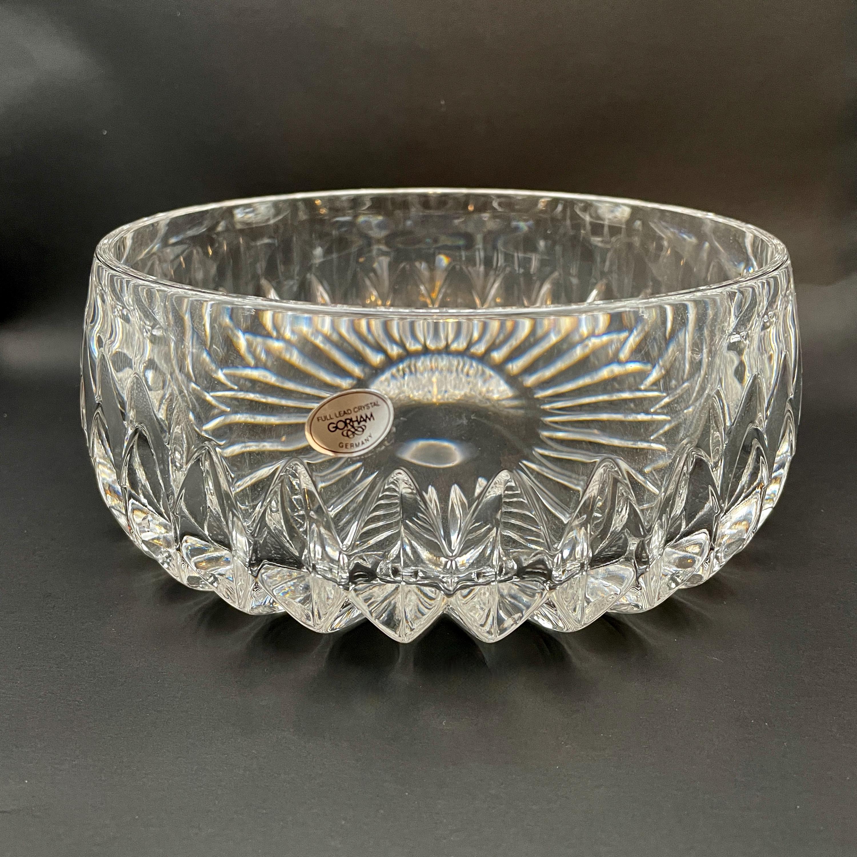 Gorham Crystal Althea Bowl: Original Box - Etsy