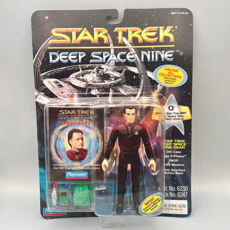 Star Trek Deep Space Nine Q Action Figure - Etsy