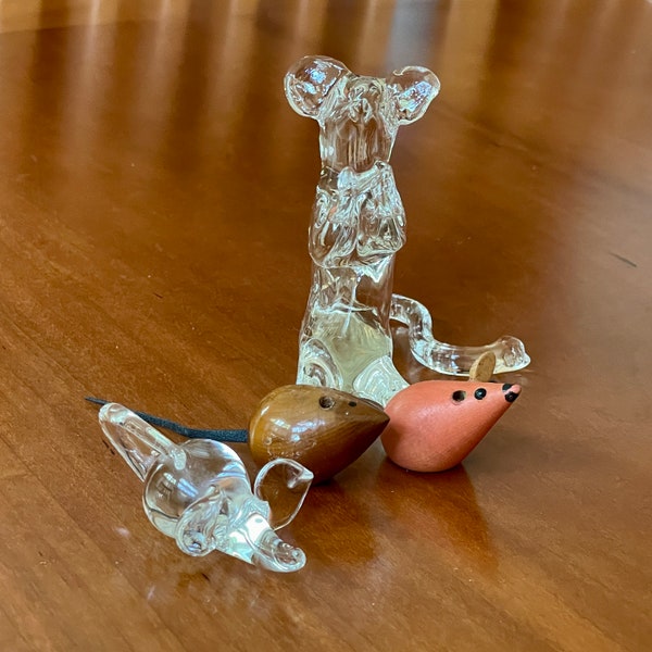 Blown Glass Mouse - Etsy
