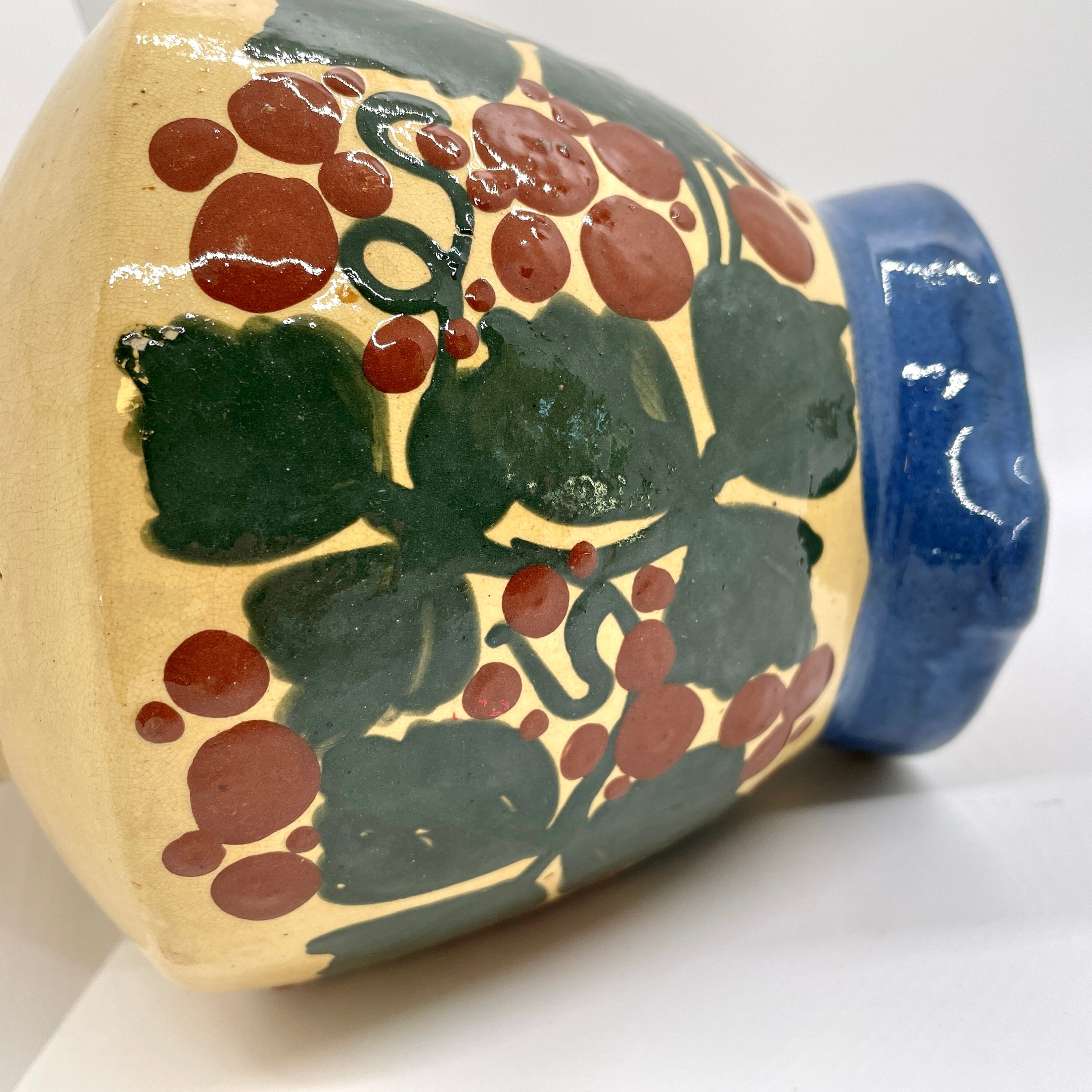 Vintage Erphila Pottery France Pitcher Vase Vintage French | Etsy