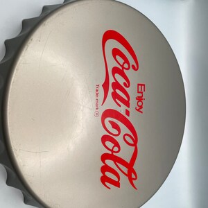 Vintage Coke Bottle Cap Cork Lined Plastic Tray - Etsy