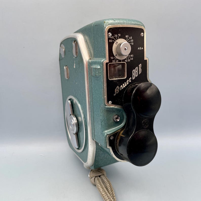 Vintage Bauer 88B 8mm Film Camera: German Movie Camera - Etsy