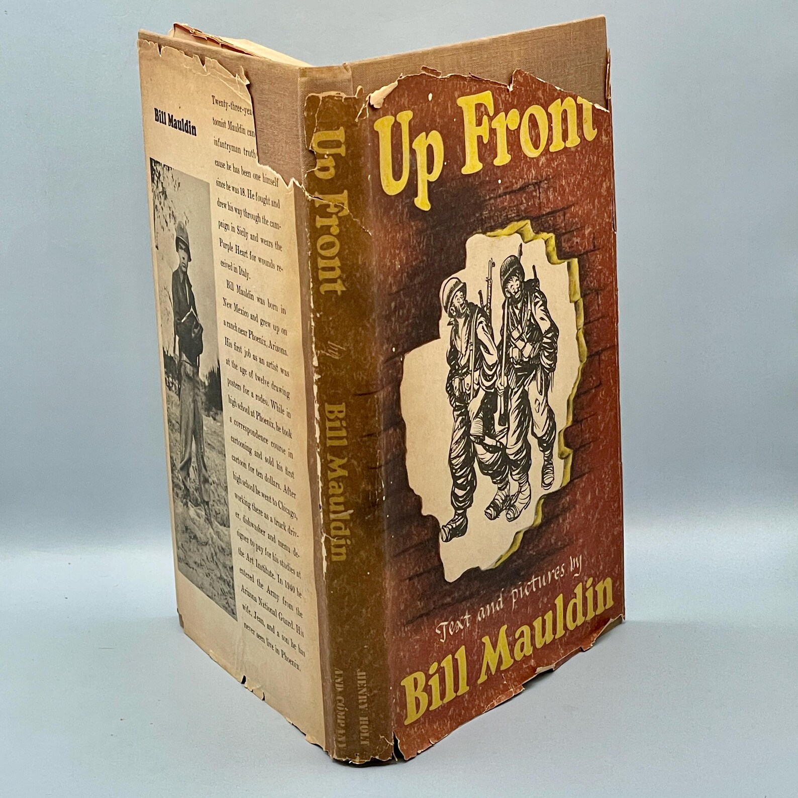 Up Front First Edition Hardcover Book by Bill Maudlin: and Sample ...