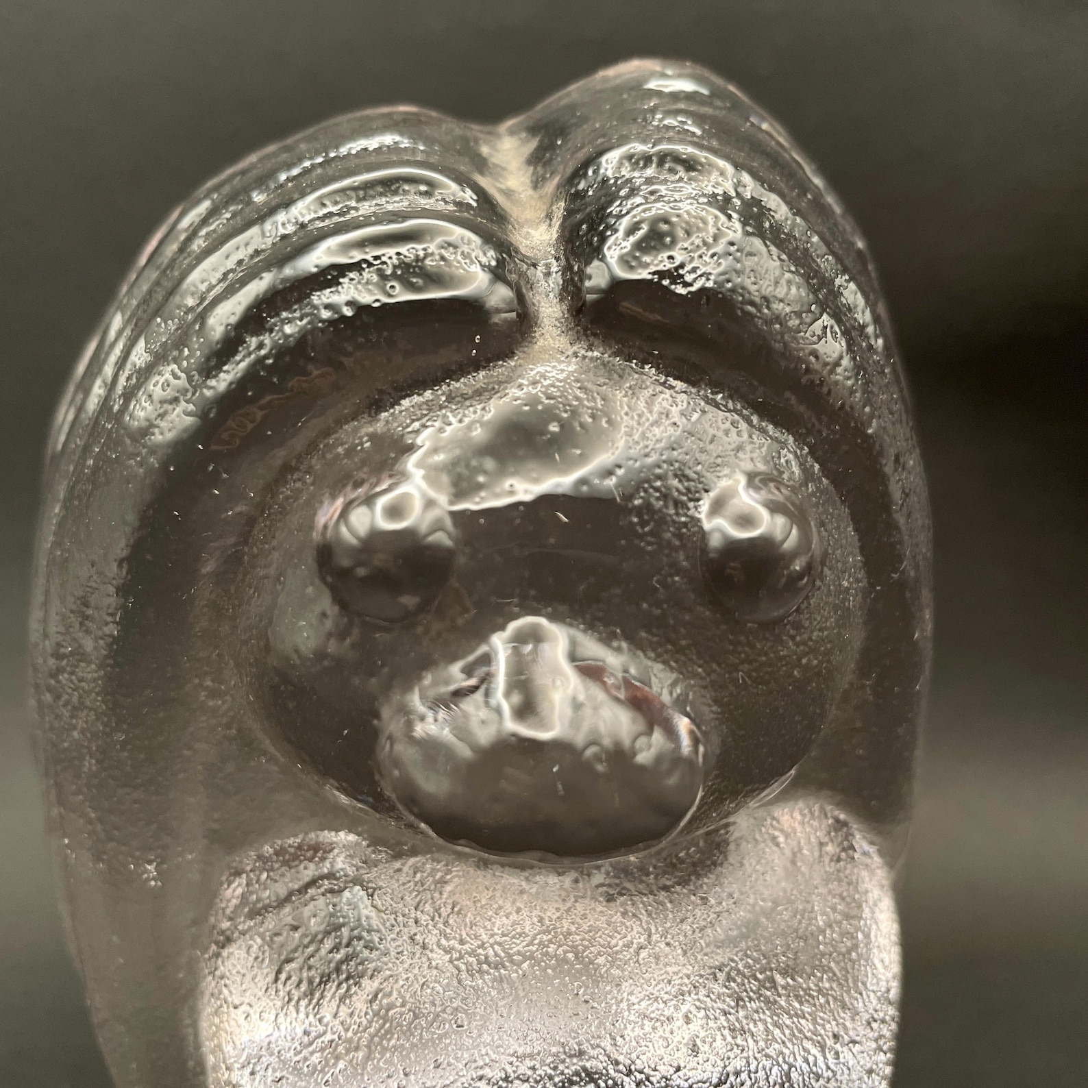 Swedish Glass Troll by Peter Johansson for Bergdala - Etsy