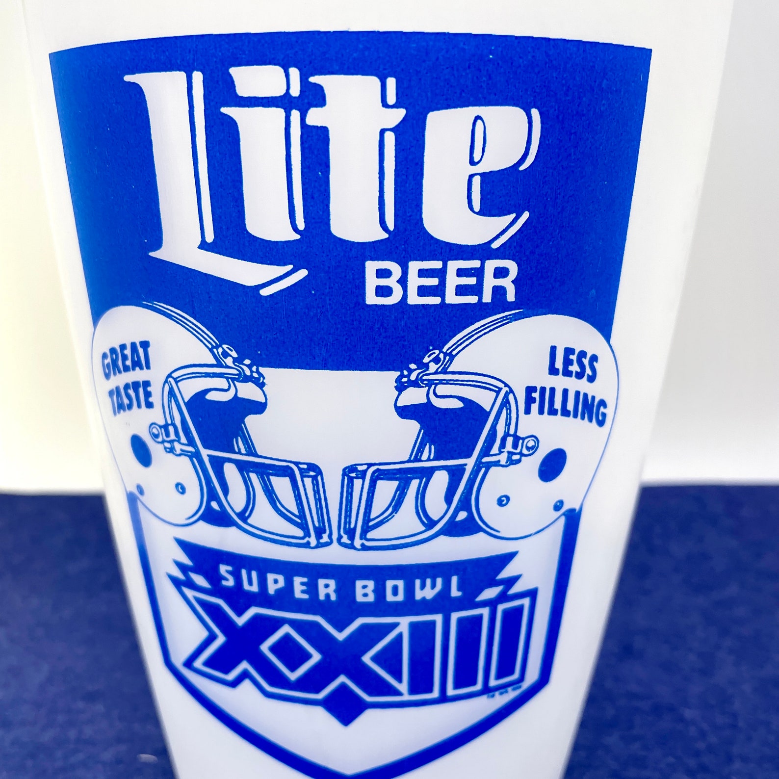 Vintage Miller Lite Plastic Pitcher Super Bowl XXIII Tastes - Etsy