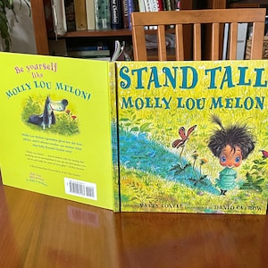 Stand Tall Molly Lou Melon, Illustrated Hardback Children's Book - Etsy