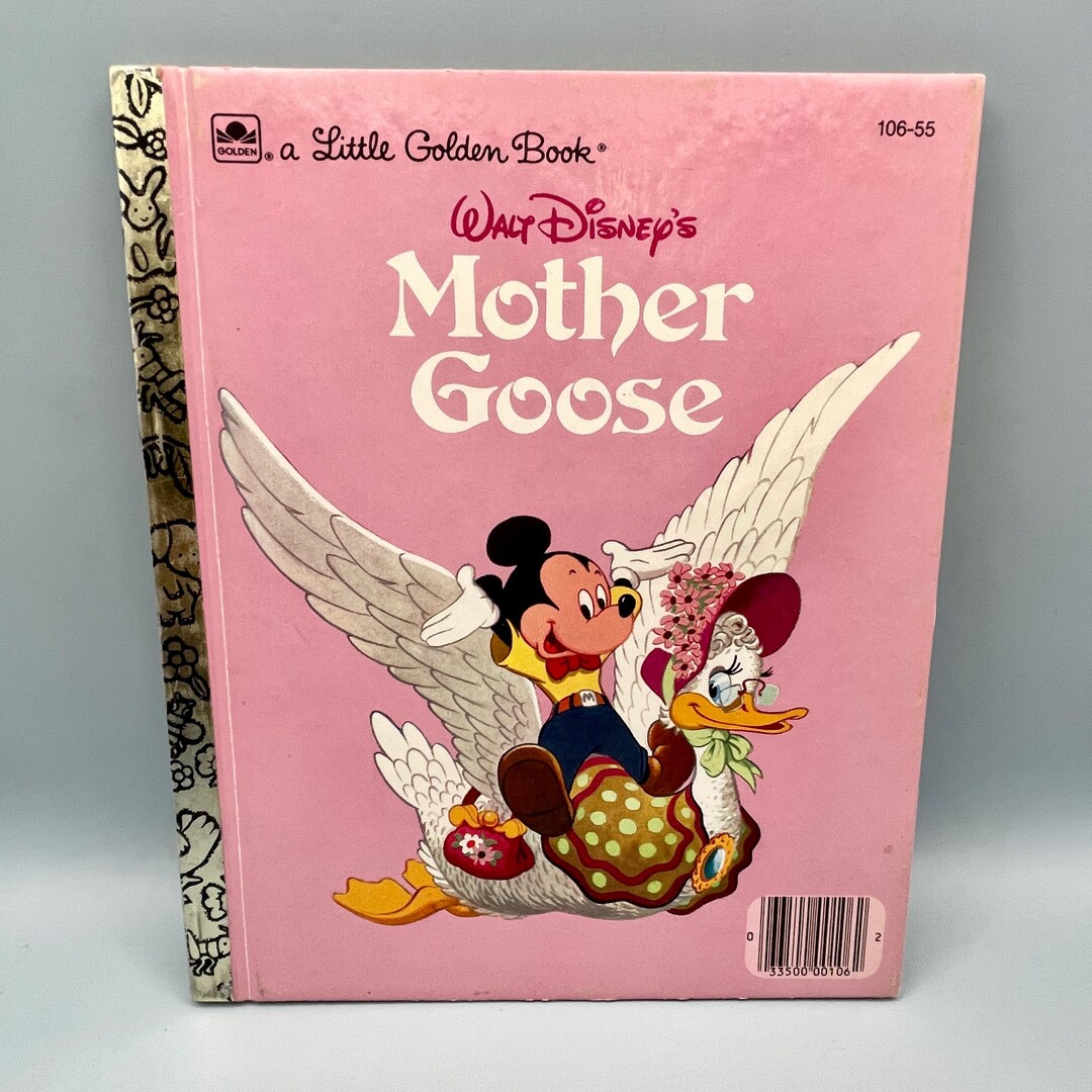 Little Golden Book - Walt Disney's Mother Goose - Etsy