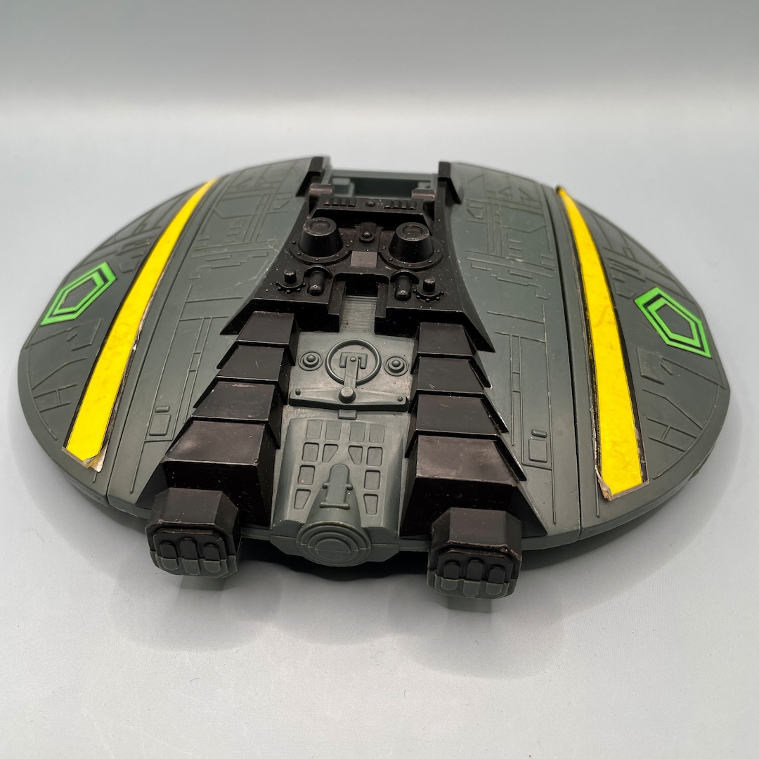 Vintage Battlestar Galactica Cylon Raider, Mattel 1978 Sci Fi Enemy ...