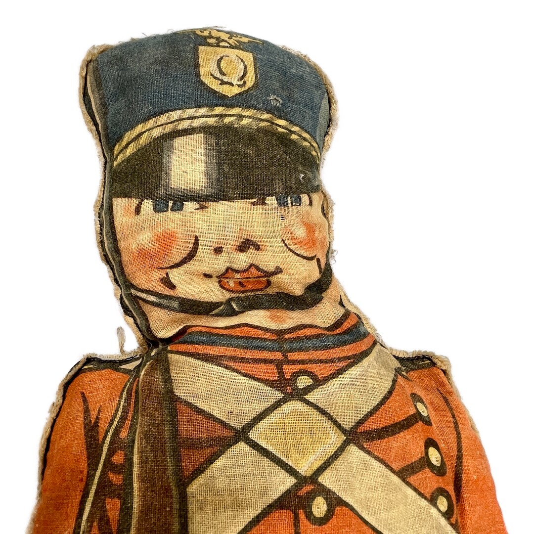 Vintage Quaker Puffed Wheat Marketing Soldier Cut & Sew Doll - Etsy