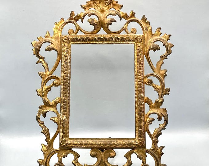 Victorian Gold Gild Picture Frame - Etsy