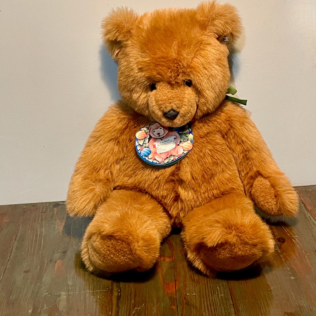 Vintage JC Penneys Gund Bear With No Name - Etsy