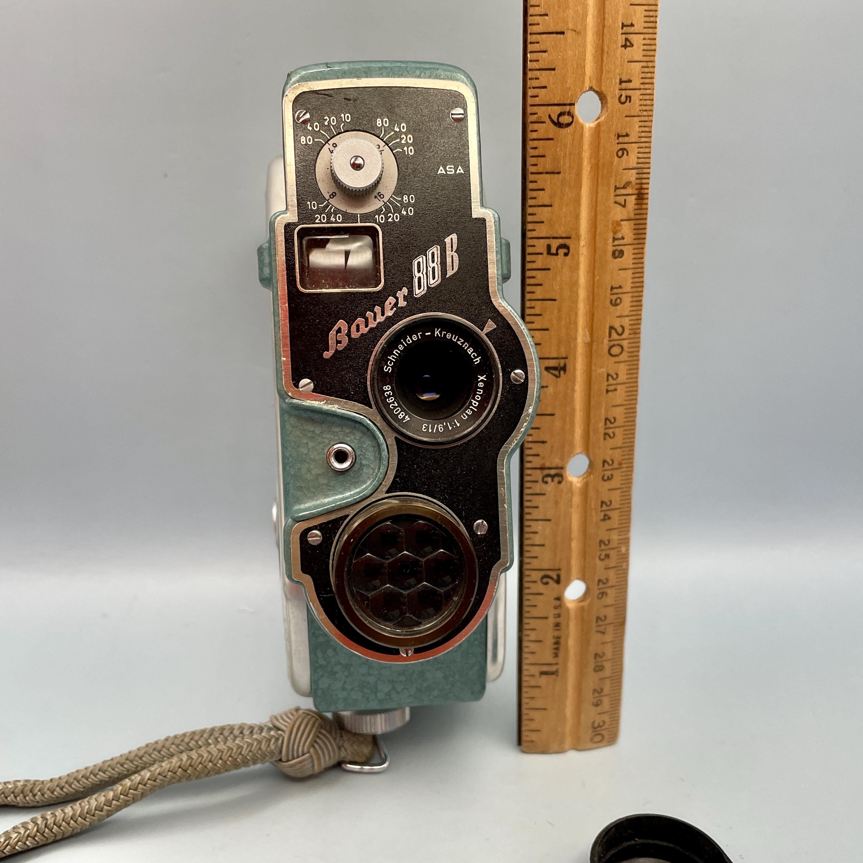 Vintage Bauer 88B 8mm Film Camera: German Movie Camera - Etsy
