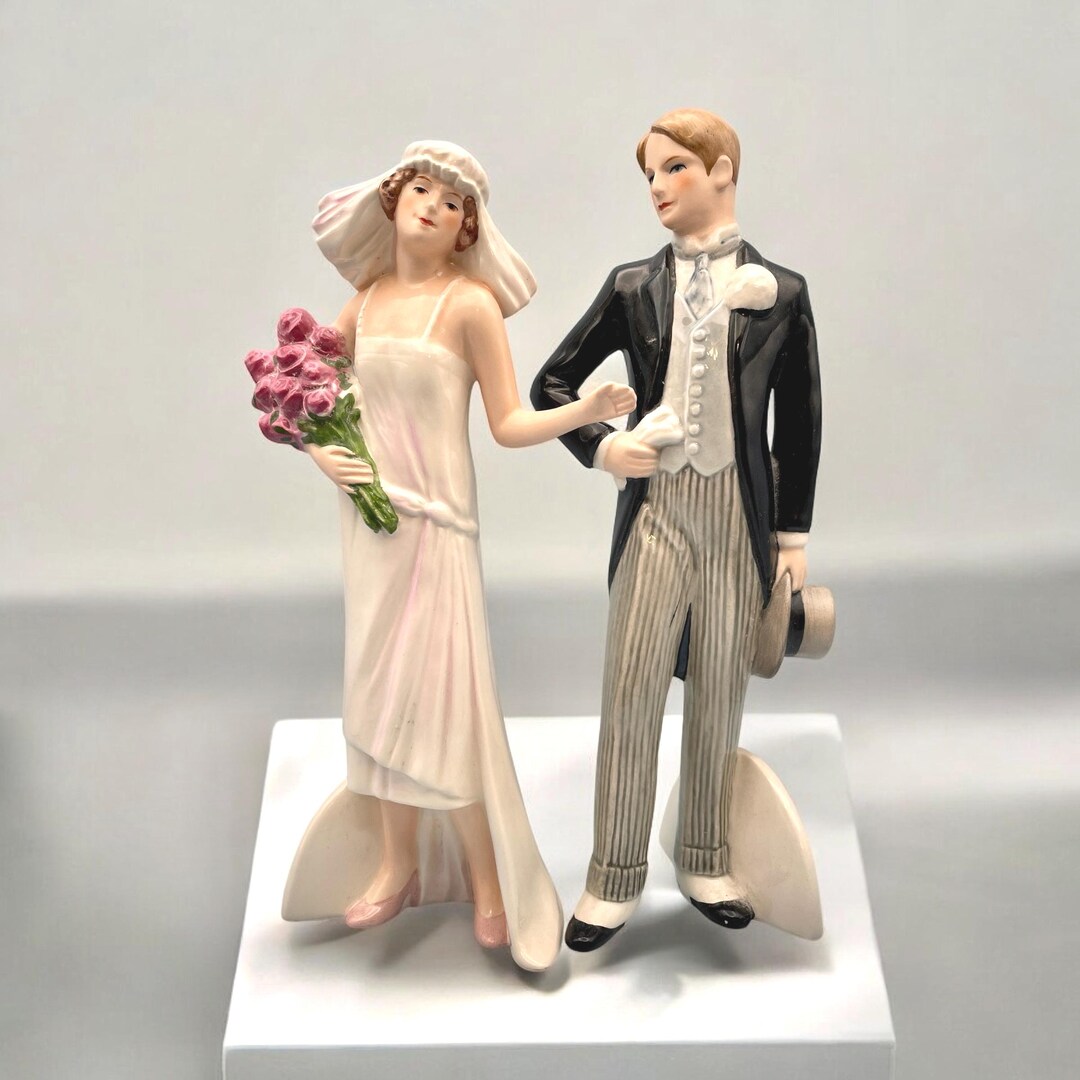 Goebel Porcelain Bride and Groom Figurines - Etsy