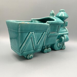 Vintage Ceramic Train Indoor Planter, Decorative Baby Shower Floral ...