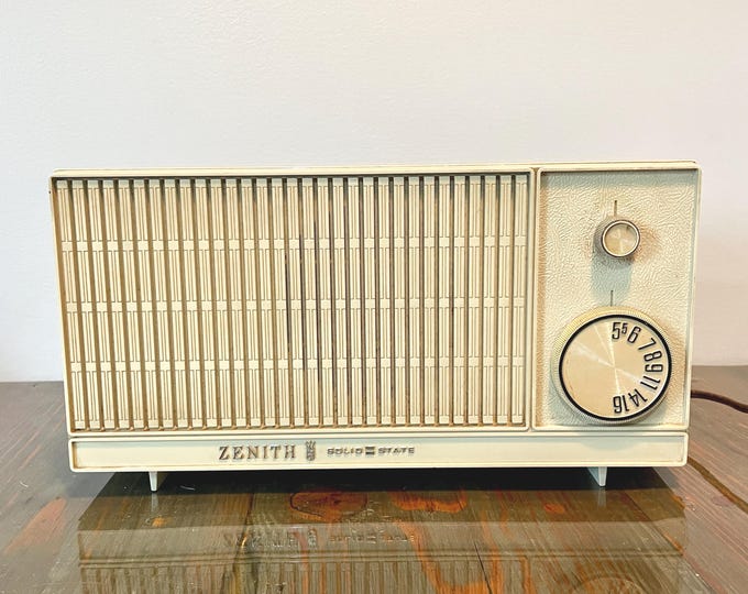 MADE-TO-ORDER Nostalgic Zenith Floor Radio (1:!2 Scale for Your ...