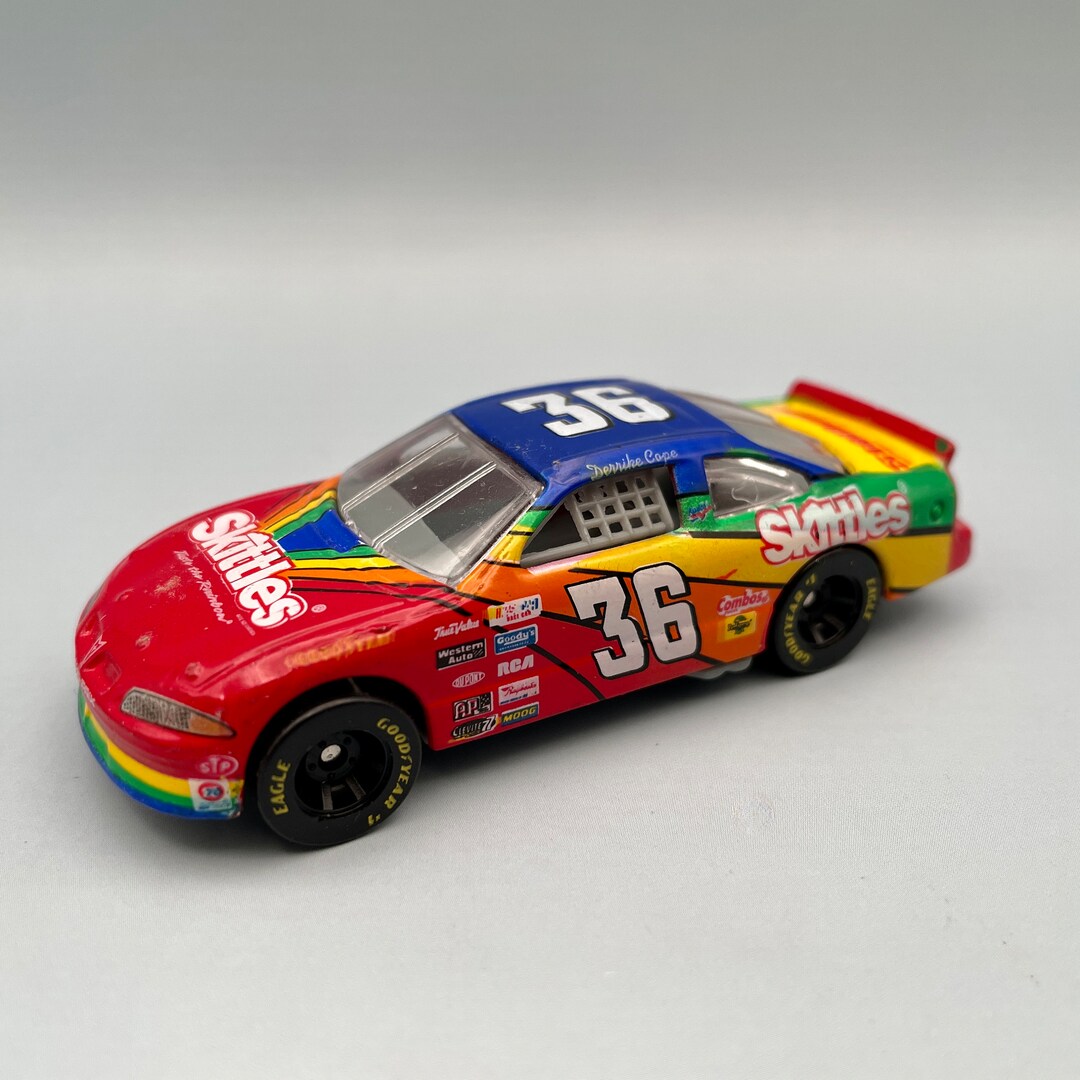 Derrike Cope 36 Skittles, Racing Champions Series Vintage Toy Race Car ...