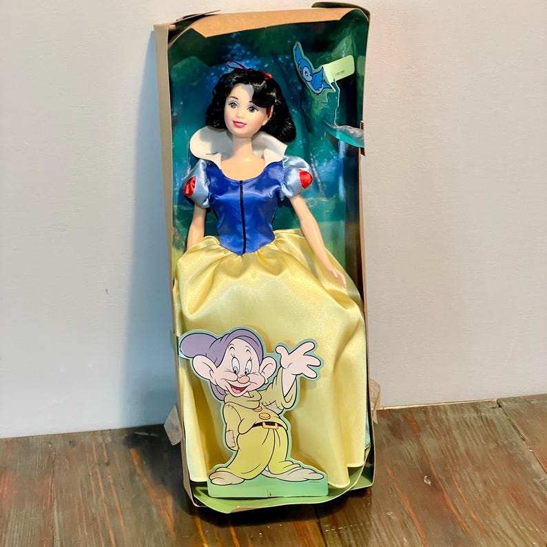 Disney's Snow White Barbie in Original Box - Etsy