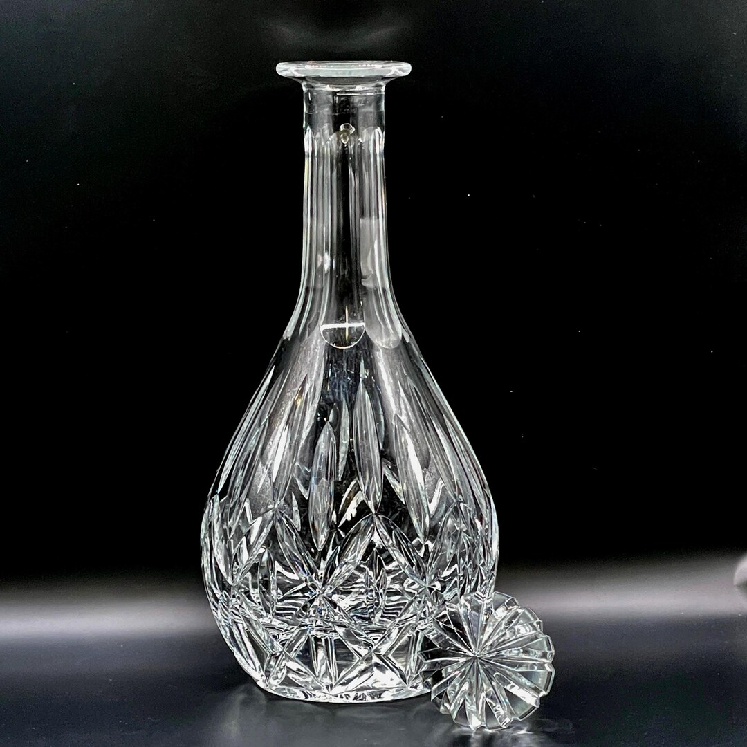 Block Crystal Olympic Wine Decanter - Etsy
