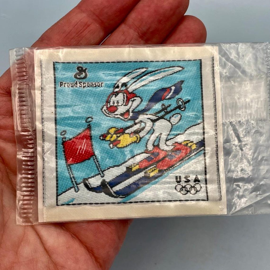 Trix Rabbit Olympic Skiing Cloth Patch or Sticker - Etsy