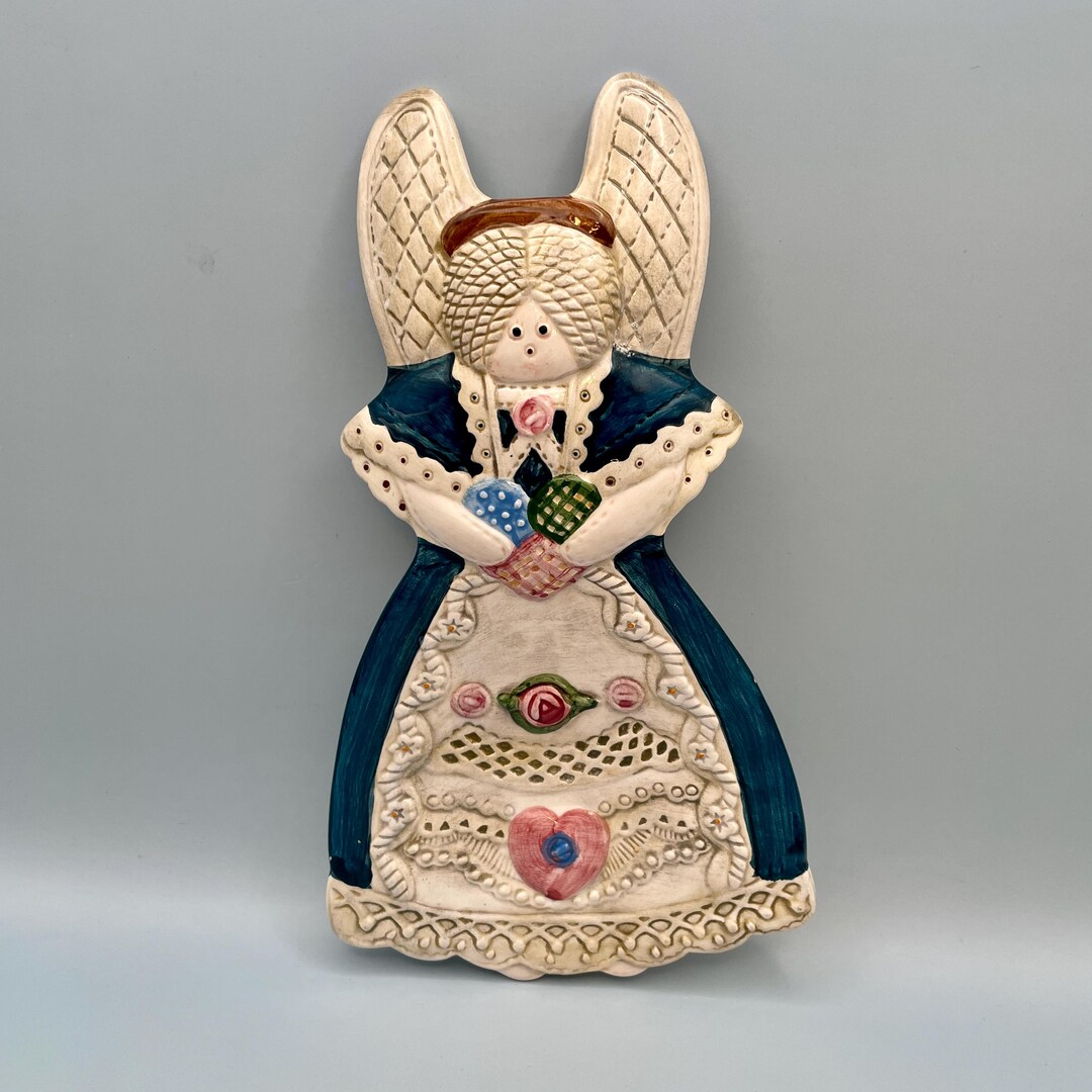 Ceramic Kitchen Angel Spoon Rest - Etsy